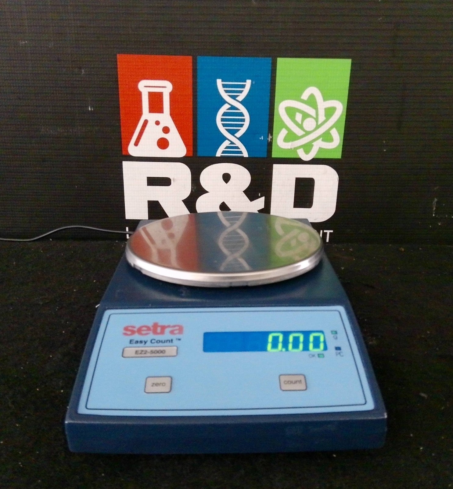 Setra Easy Count EZ2-5000 2 Button 5000 x 0.05g Counting Scale