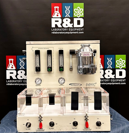 VetEquip Impac 6 Quad-Chamber Rodent/Mouse Veterinary Anesthesia Syste