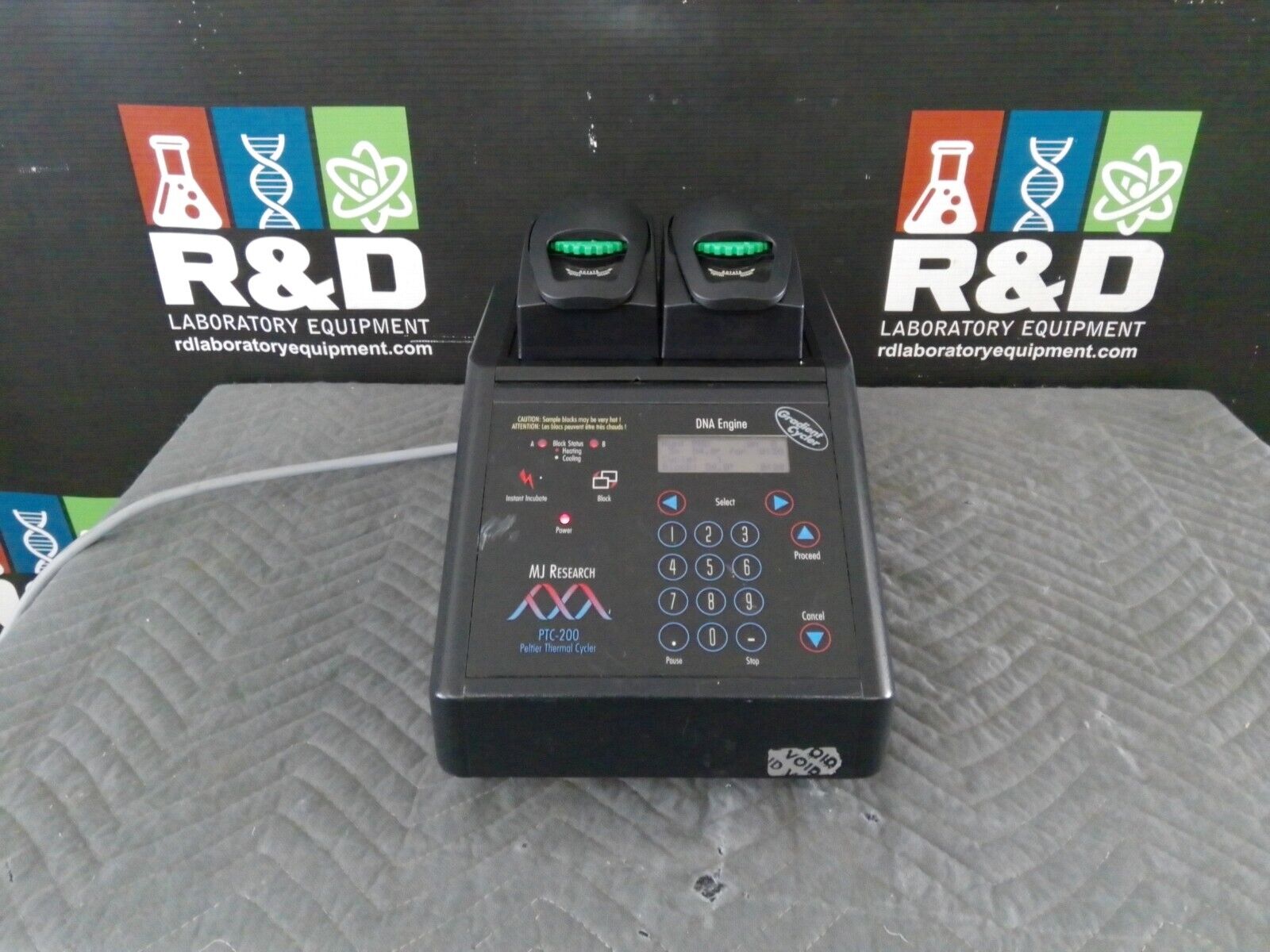 MJ Research/Bio-Rad PTC-200 Peltier Thermal Cycler w/Dual Alpha 48 wel