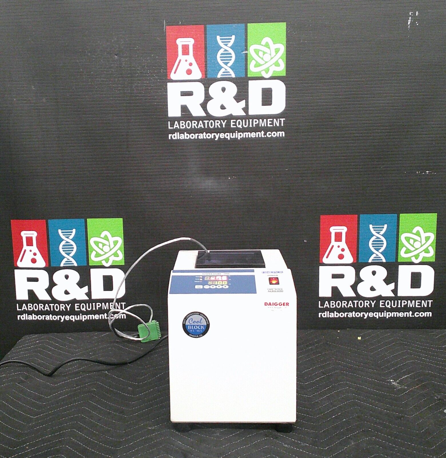 Daigger FINEPCR ALB6400 Heating/Cooling Waterless Bath 110v FULLY TEST ...